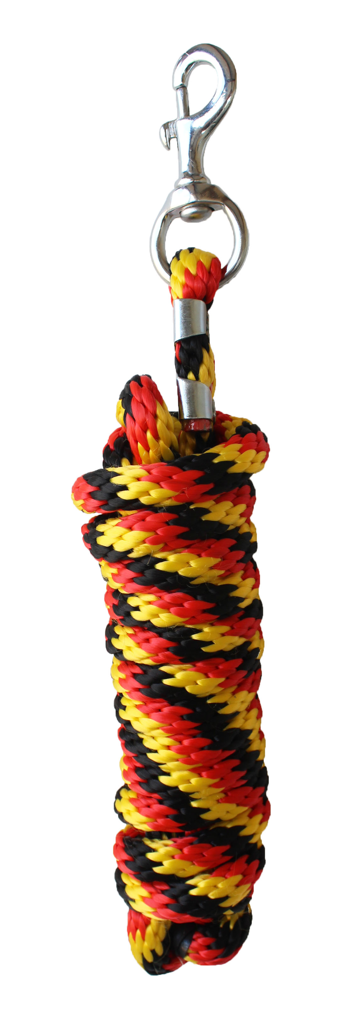 10 ft Horse Nylon Heavy Duty Lead Rope Nickle Plated Brass Hardware ...