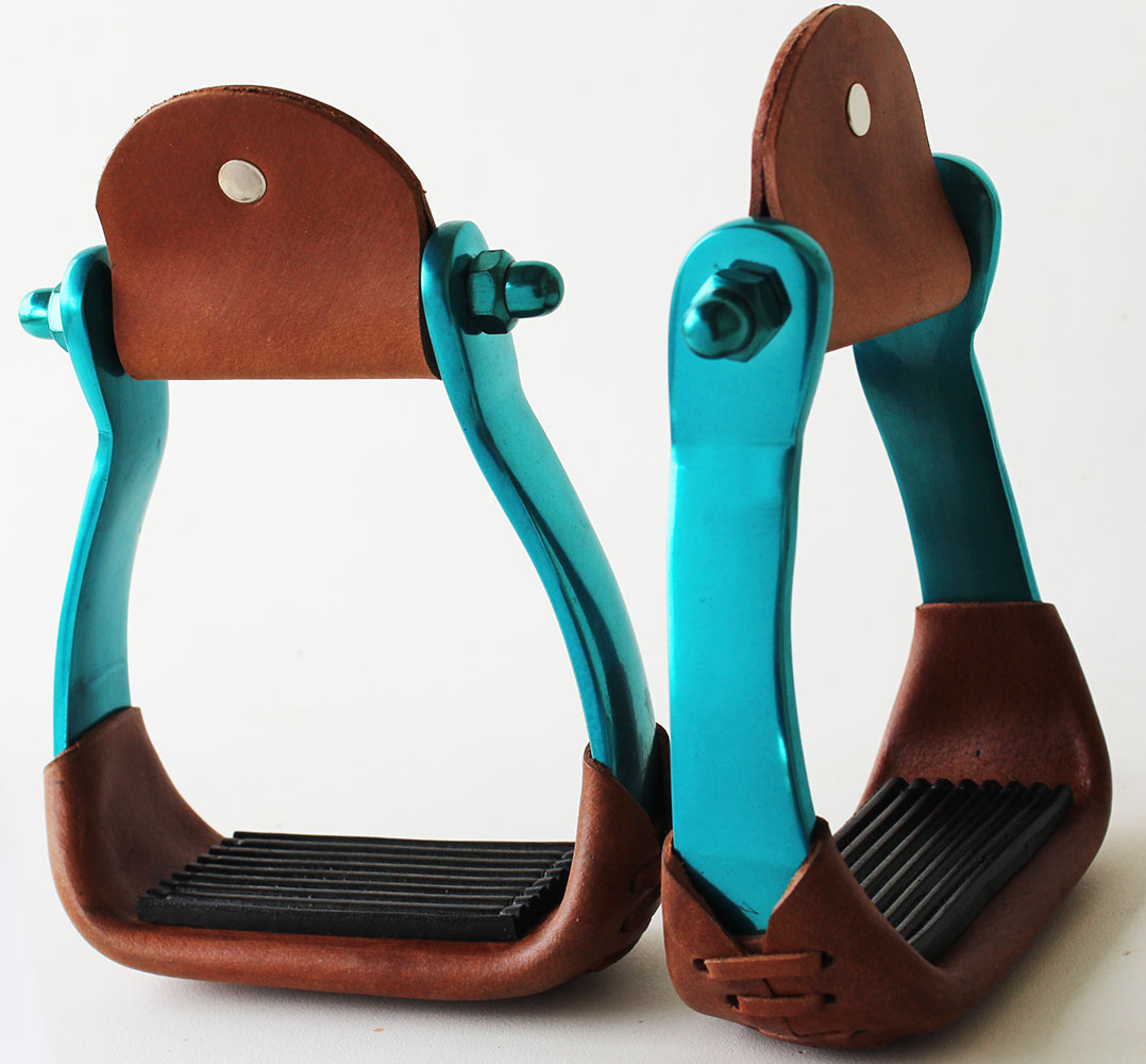 Horse Western Saddle Tack Barrel Racing Aluminium Stirrups 5181 | eBay